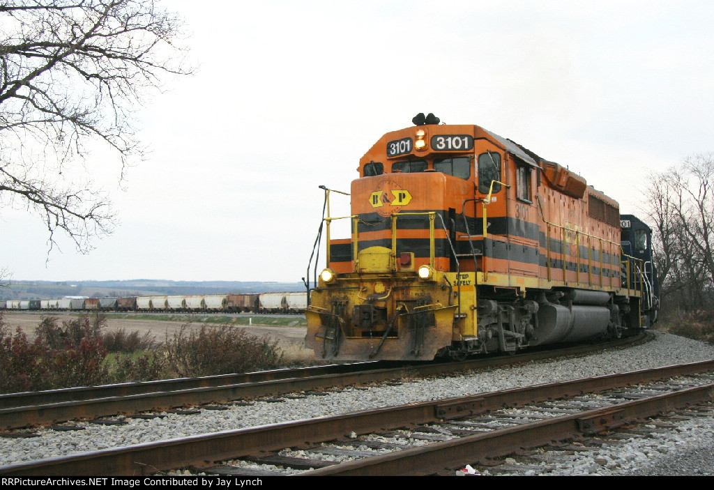B & P 3101 GP40-3 EMD 1967